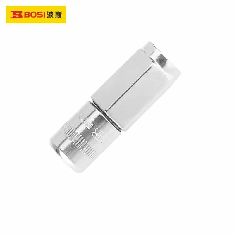 BOSI Butter gun flat nozzle, pressure gun fitting, Manual butter gun